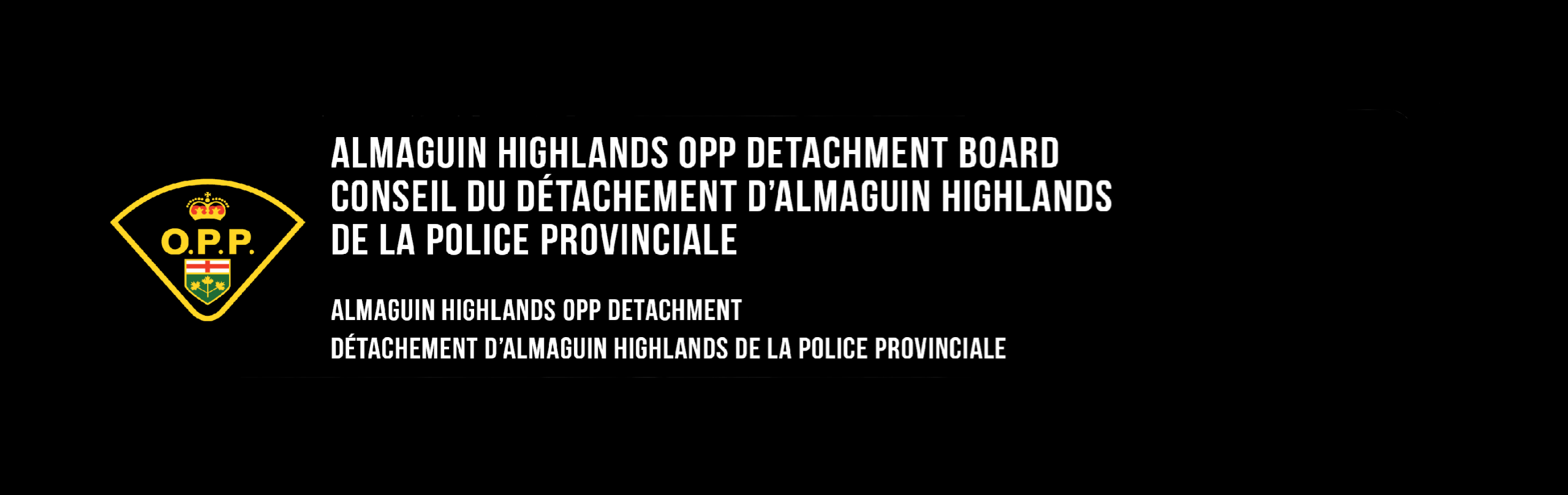 Almaguin Highlands OPP Detachment Board