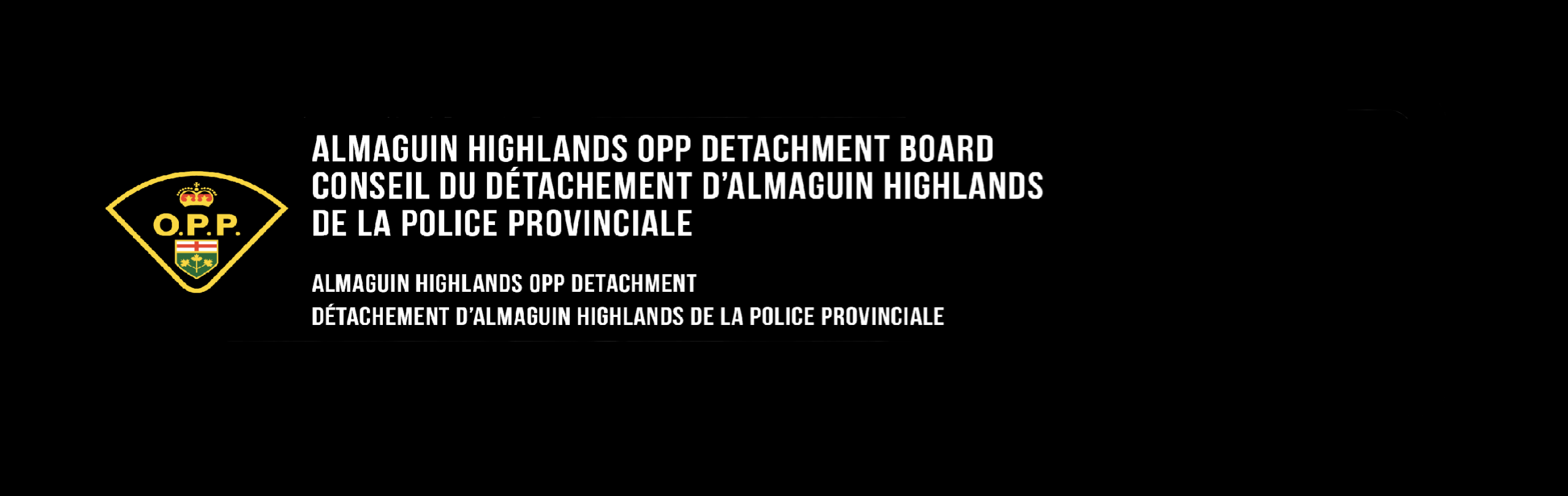 Almaguin Highlands OPP Detachment Board